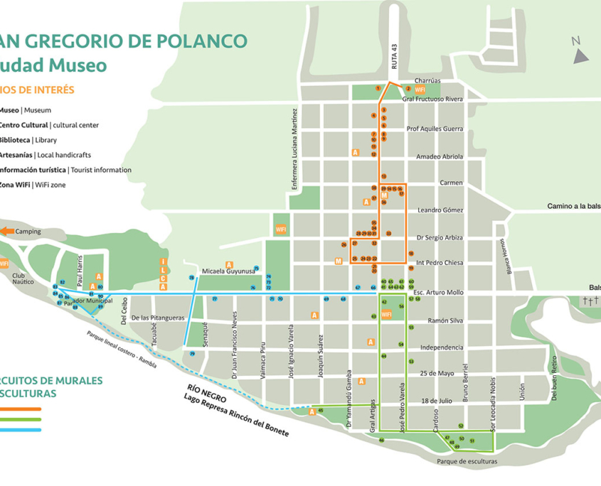 Museo abierto de arte Iberoamericano de San Gregorio de Polanco MAAIS